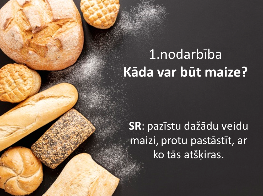 1.daļa.1.kl. Kā cep maizi?Kā atspoguļo maizes tapšanas ceļu? - Mācību ...