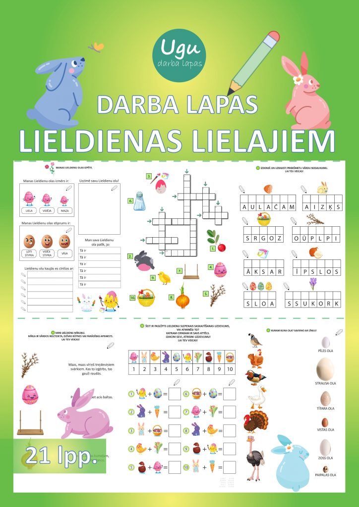Lieldienas - Mācību materiāli