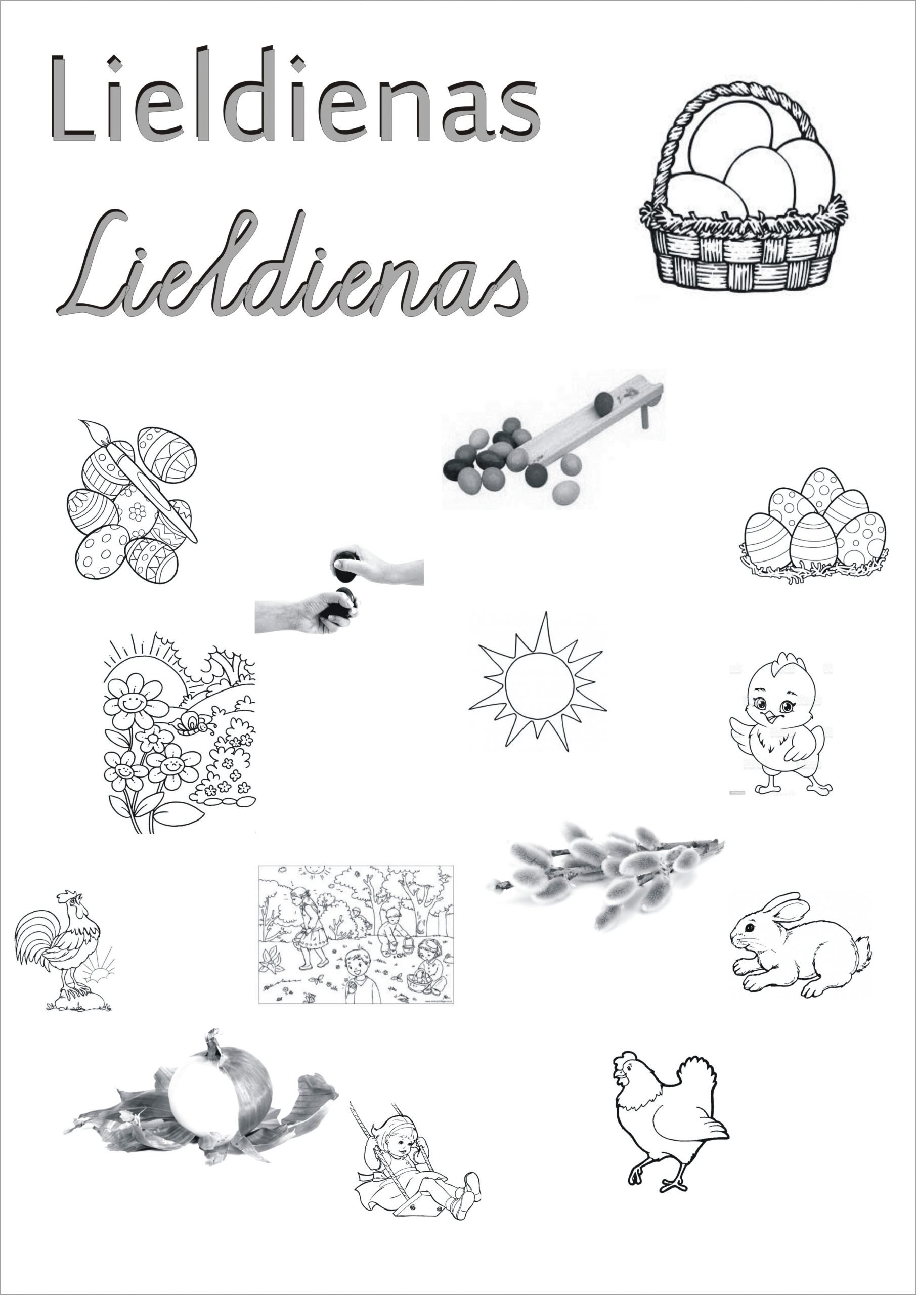 Darba lapas - LIELDIENAS - Mācību materiāli