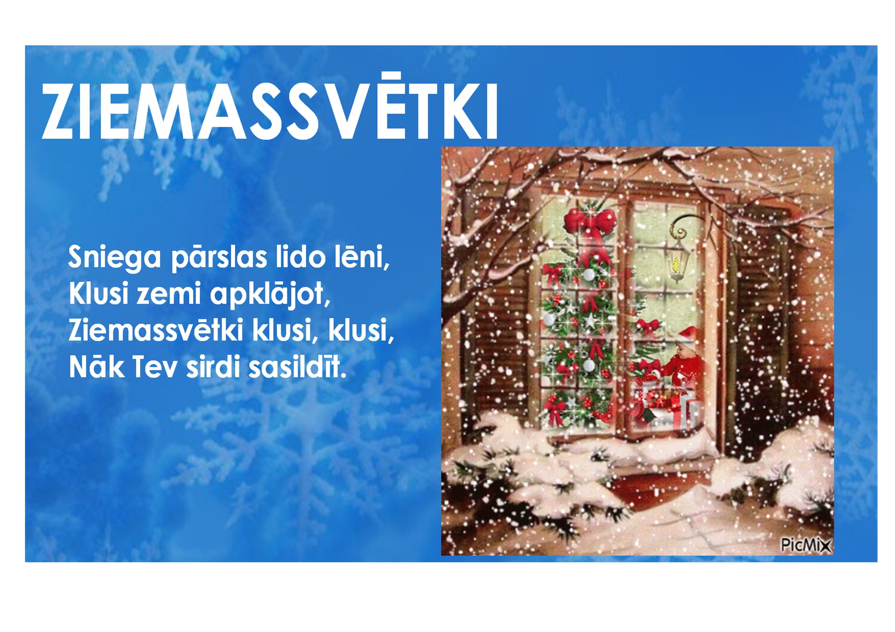 Ziemassvētki. - Mācību materiāli