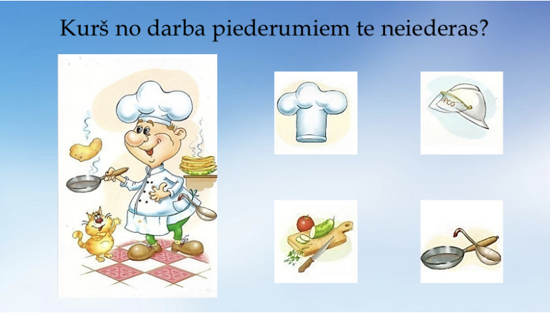 Prezentācija, uzskates materiāls "Profesijas" - Mācību materiāli