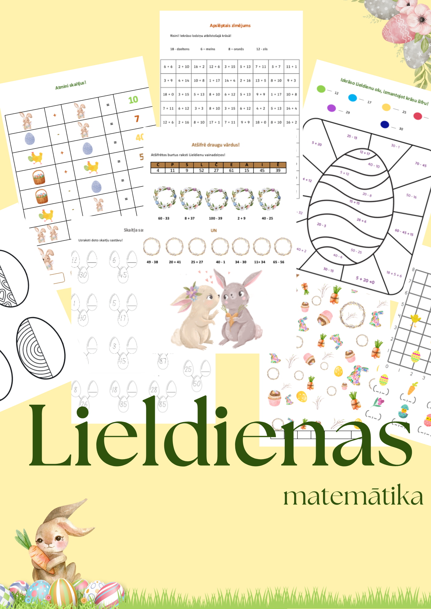 Lieldienas. Matemātika. - Mācību materiāli