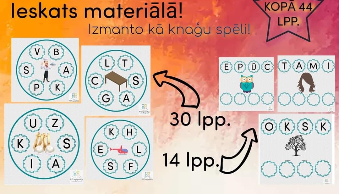 Nosaki skaņu vārdos un raksti tos. - Mācību materiāli