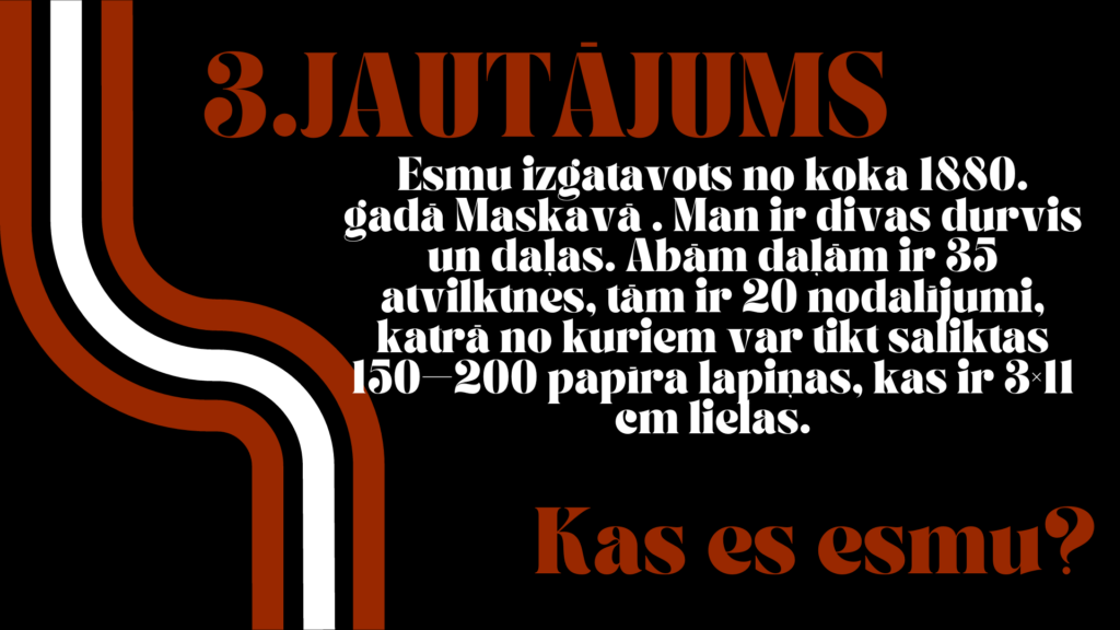 Zini vai mini- LATVIJA- viktorīna vidusskolai! - Mācību materiāli