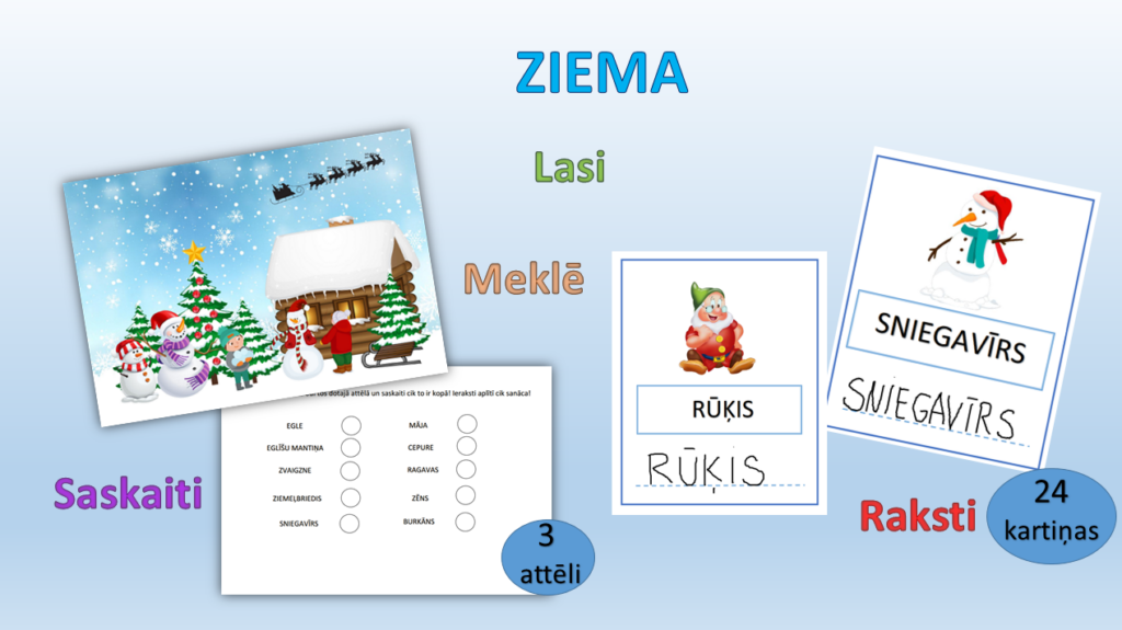 Ziema - Mācību materiāli