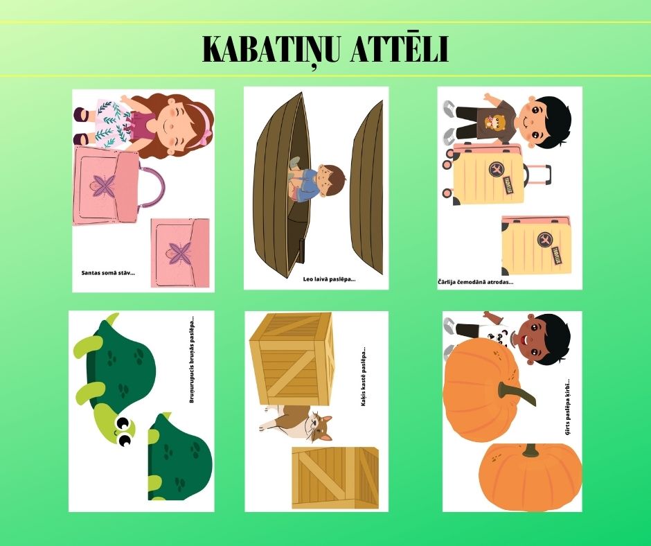 Kabatiņu attēli - Mācību materiāli
