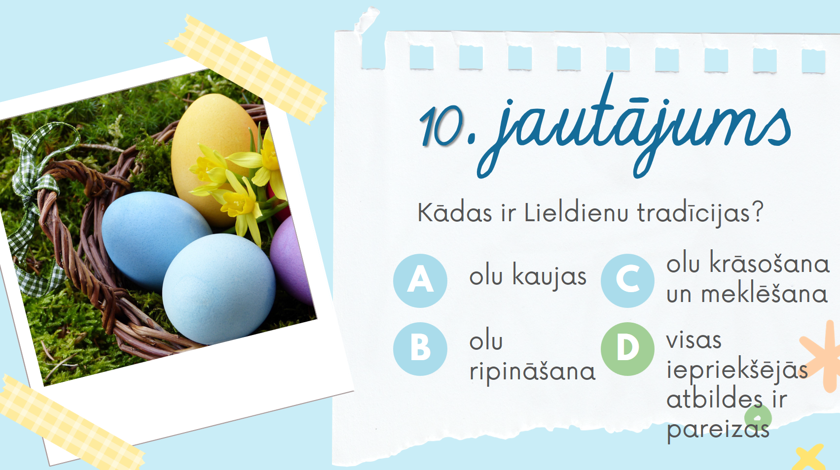 LIELDIENAS - viktorīna - Mācību materiāli