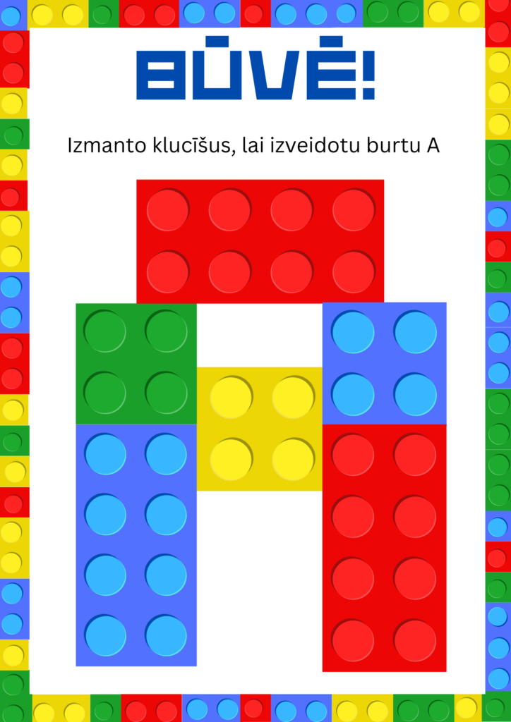 LEGO BURTI_BŪVĒ - Mācību materiāli