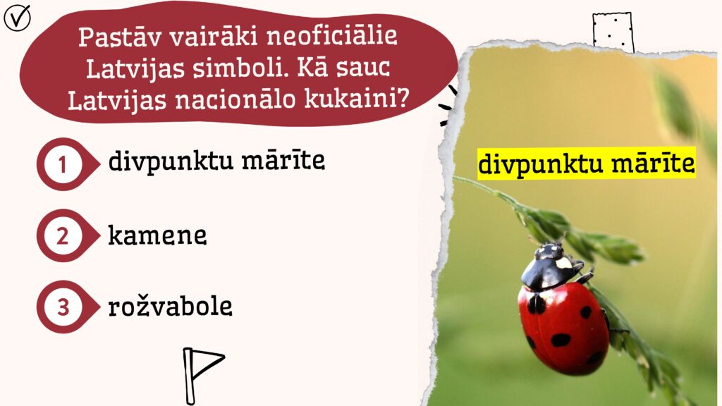 Viktorīna LATVIJA, zini vai mini! ~1.-7. klase. - Mācību materiāli