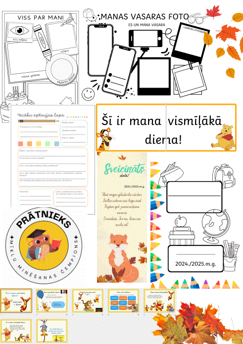 1.septembris scenārija, 1. klase 2. kl mīklas, klases stunda - Mācību ...
