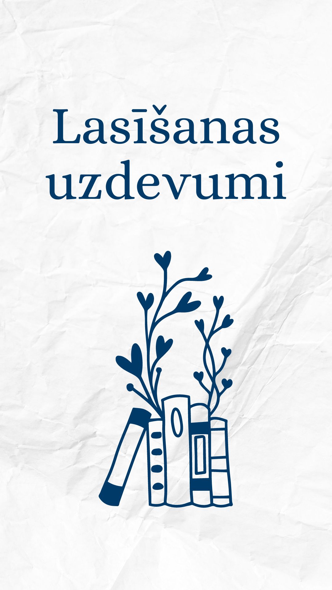 Lasīšanas uzdevumi. - Mācību materiāli