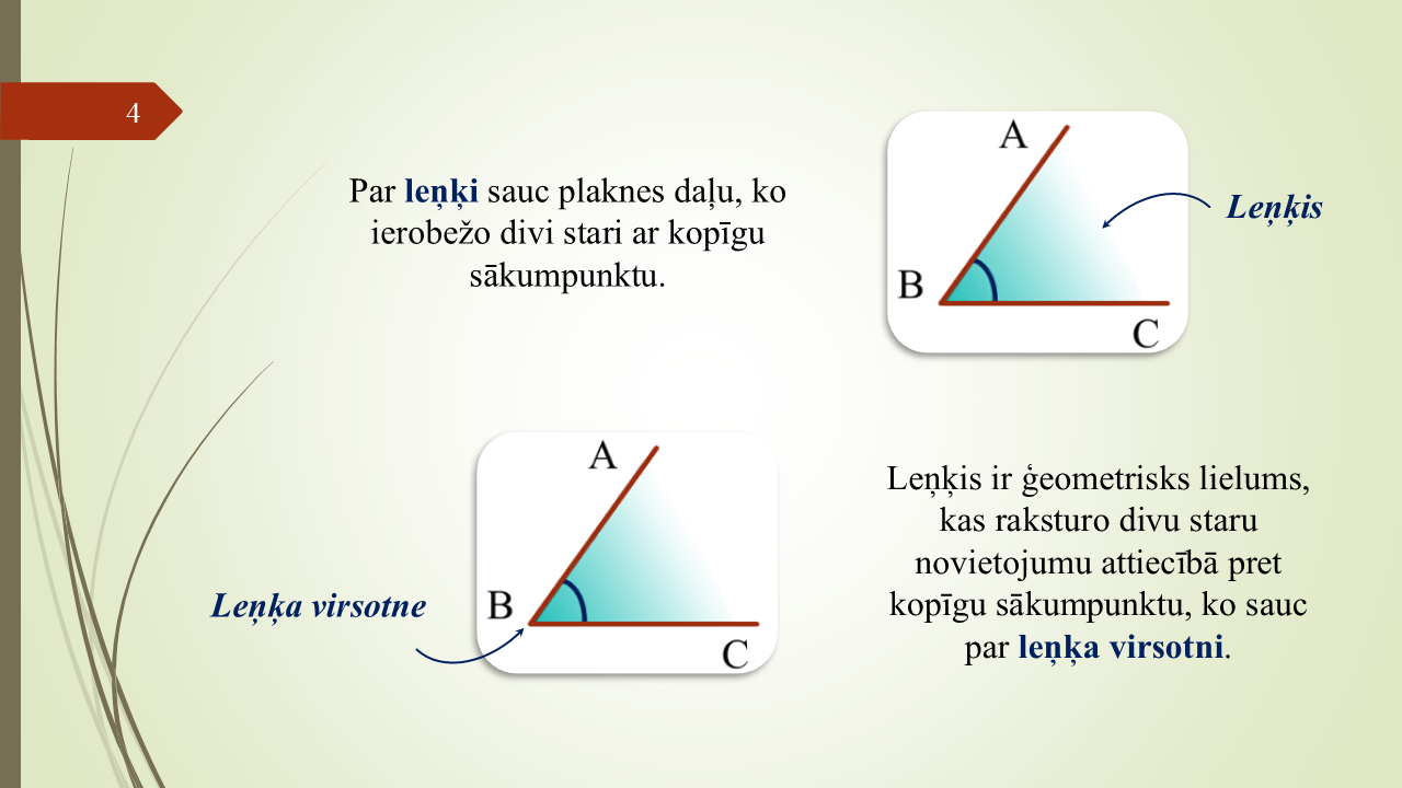 4.3.1. Kas ir leņķi, kādi ir leņķu veidi, kā mēra? (prez+DL) - Mācību ...