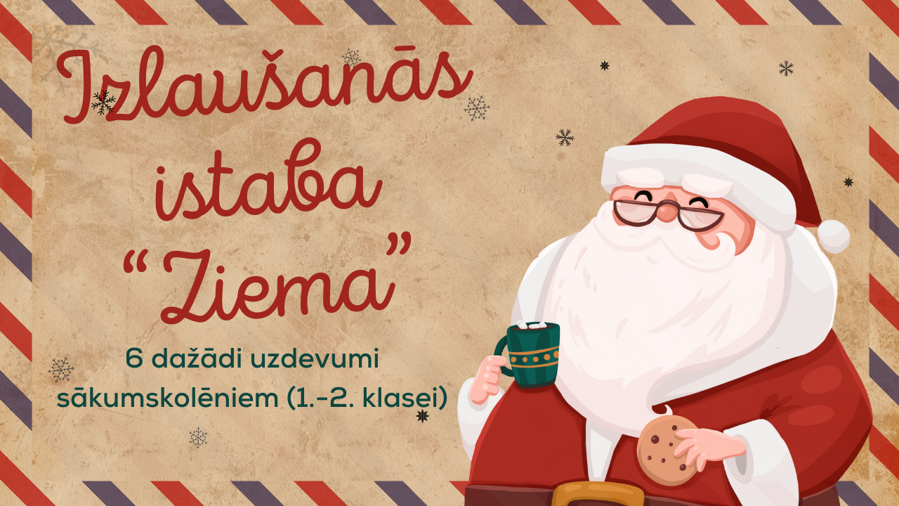Izlaušanās istaba "Ziema": Misija nr.1 - Mācību materiāli