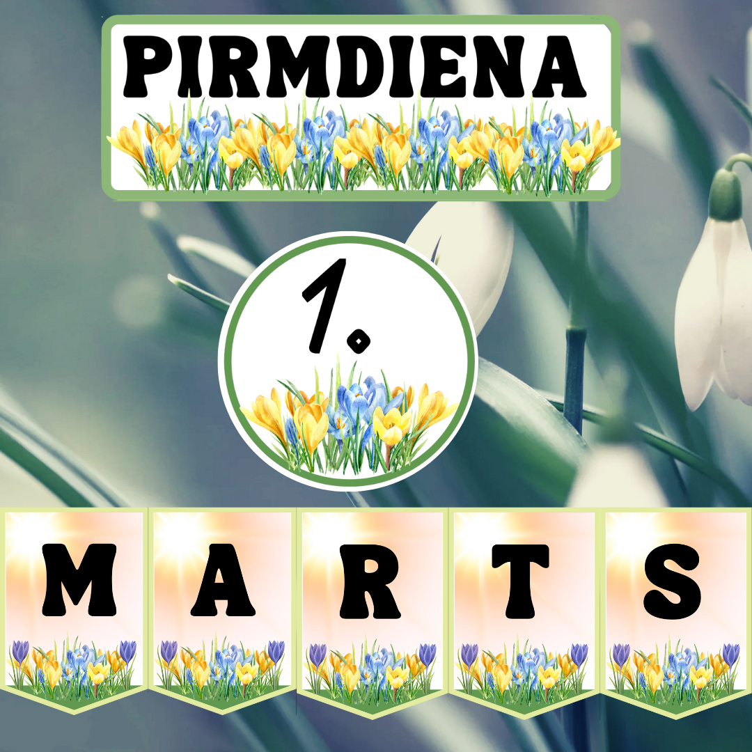 Pavasara komplekts - marts. - Mācību materiāli