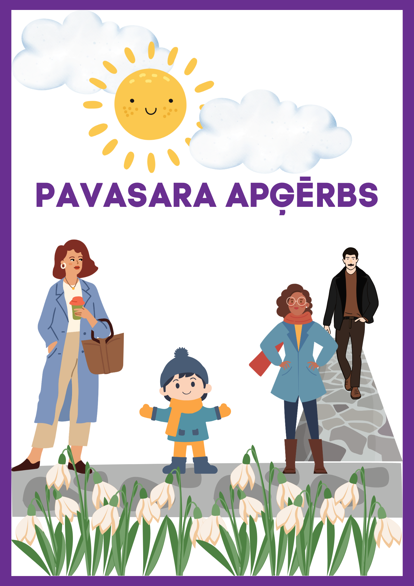 Pavasara apģērbs - Mācību materiāli
