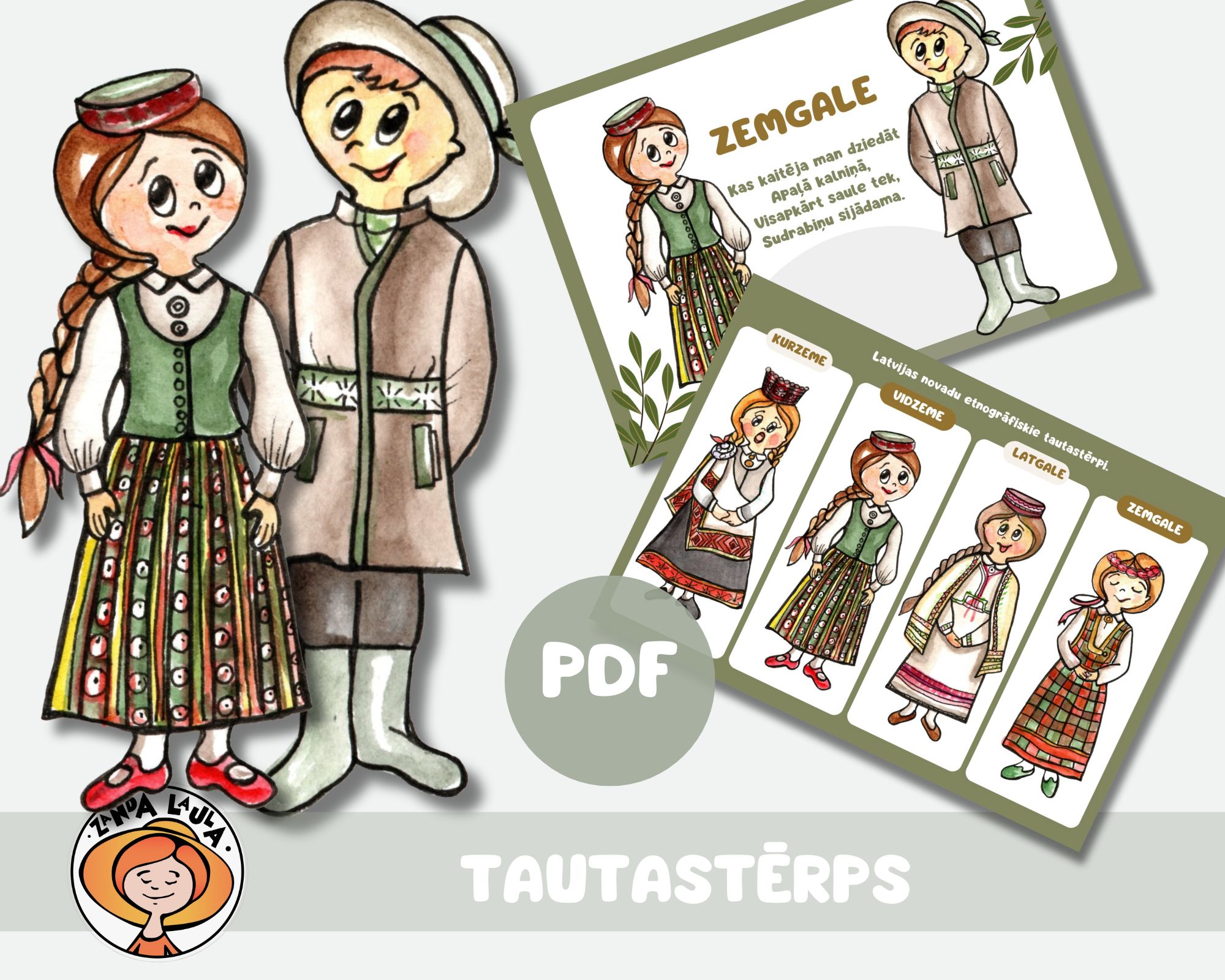 Tautastērps. - Mācību materiāli