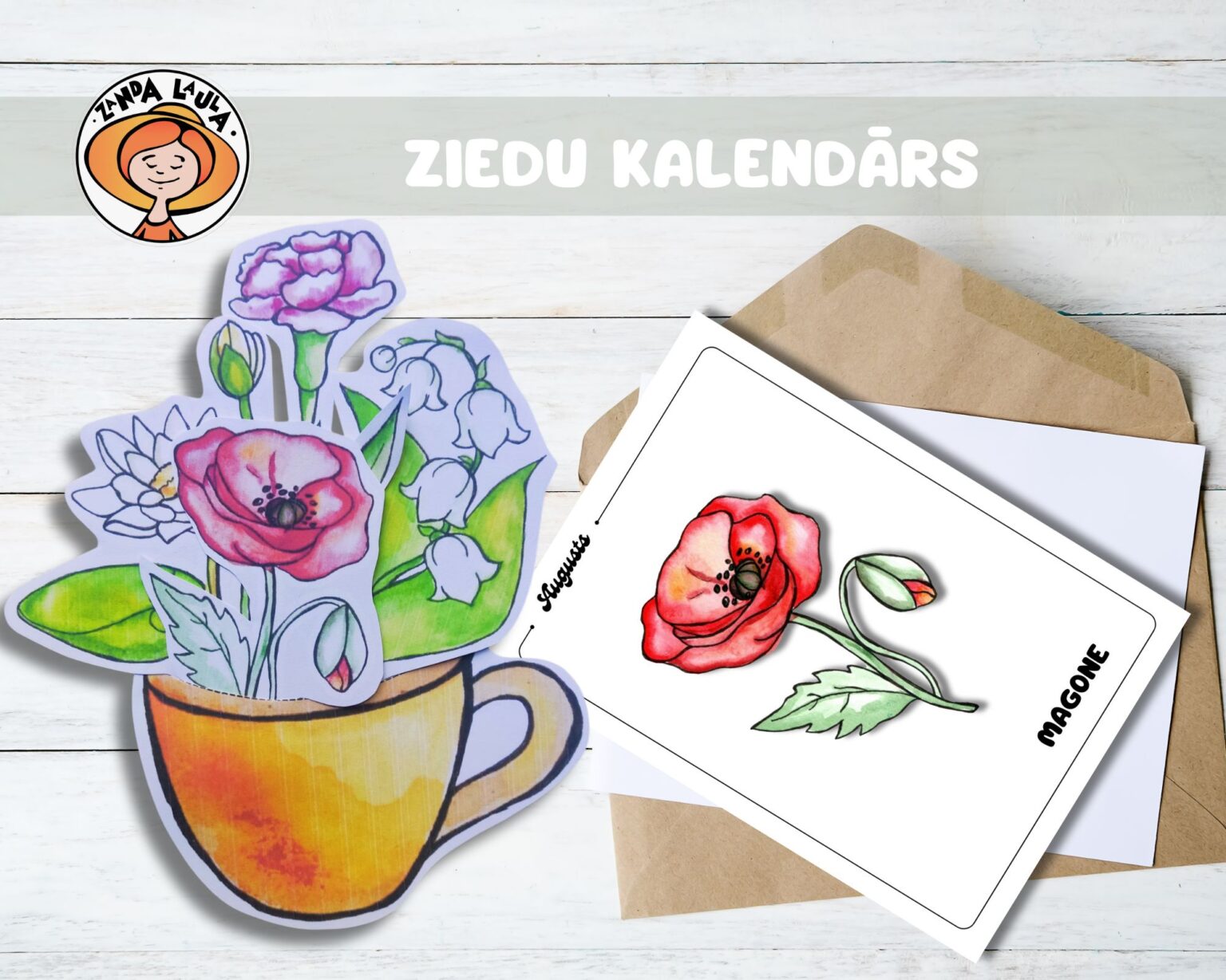 Ziedu kalendārs. - Mācību materiāli