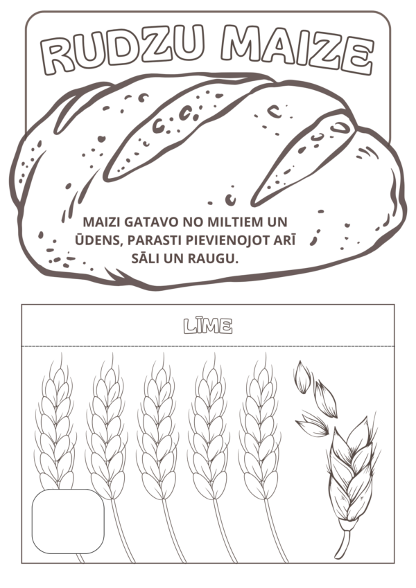 GRĀMATIŅA - MAIZE | MAIZES CEĻŠ | Miķeļi | Mārtiņi | Latvija - Mācību ...
