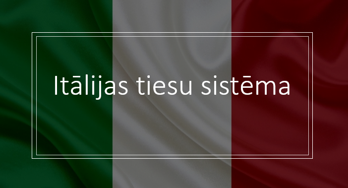 Itālijas tiesu sistēma (prezentācija) - Mācību materiāli