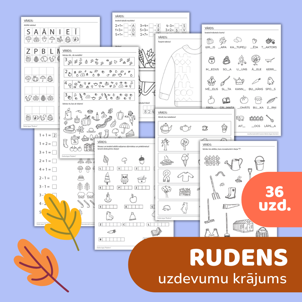Rudens - Mācību materiāli