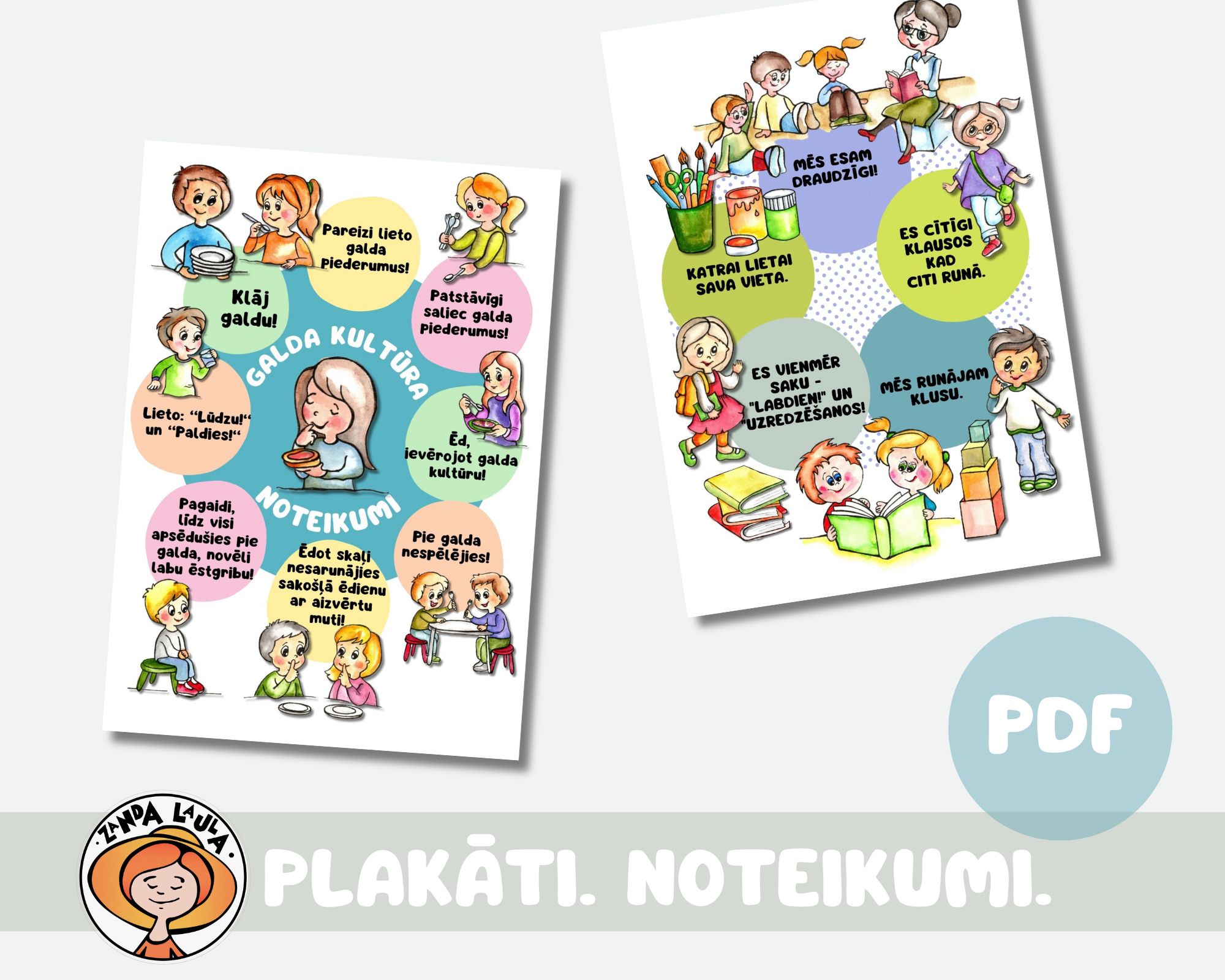 Plakāti. Noteikumi. - Mācību materiāli