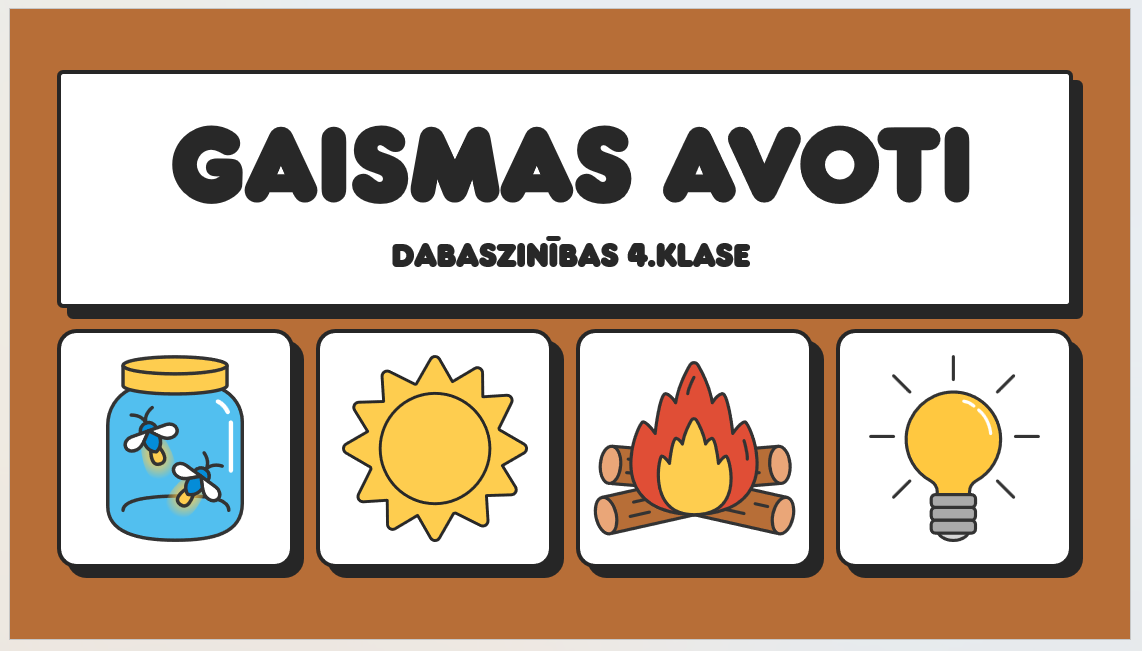 PP_ Gaismas avoti 4.klase - Mācību materiāli