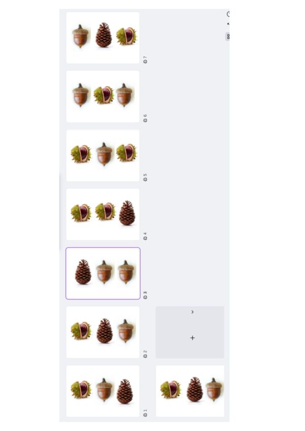 Rudens ritma rindas ar dabas materiāliem - Mācību materiāli
